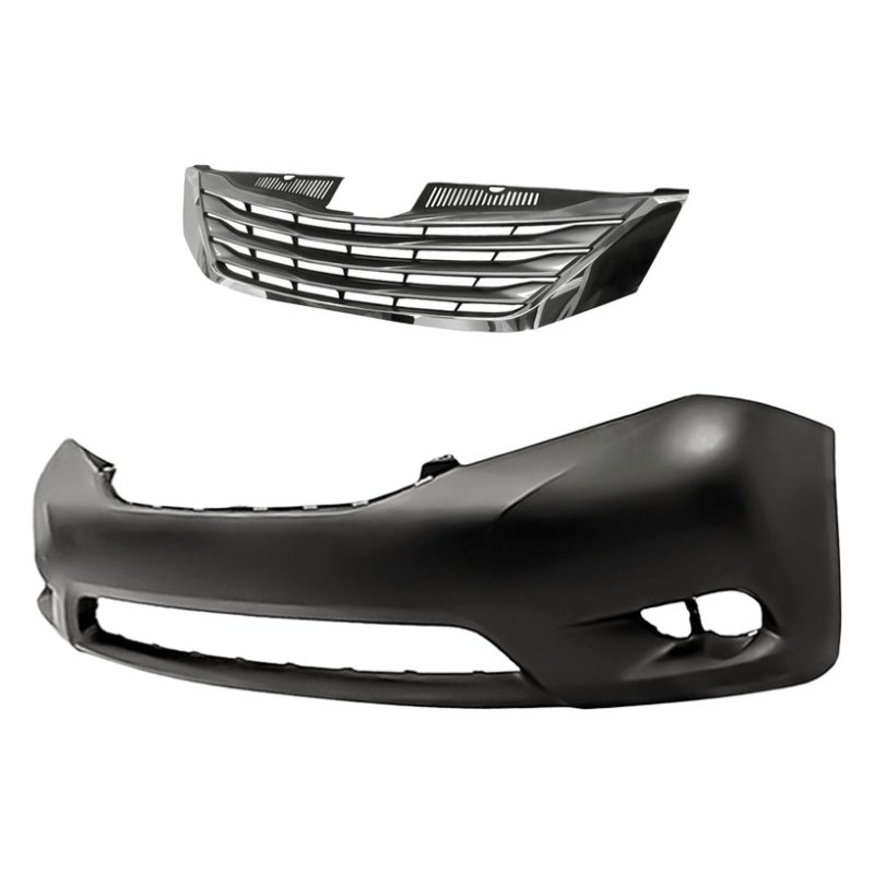 Replacement BNDL-235003 - 2-Piece (Front Bumper Cover, Grille ...