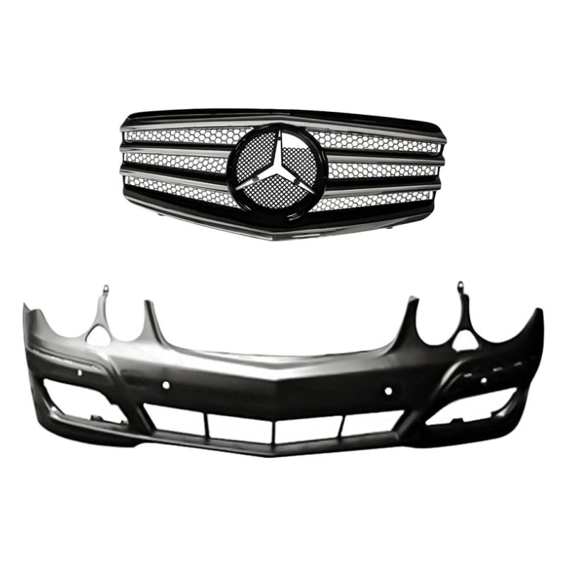 Replacement BNDL-235086 - 2-Piece (Front Bumper Cover, Grille ...