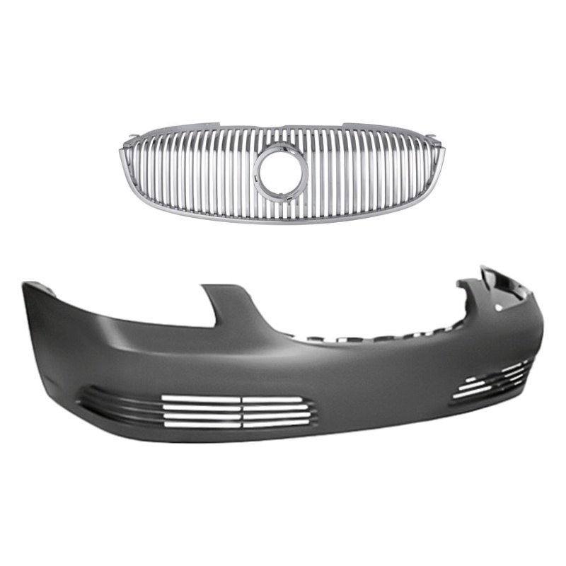 Replacement BNDL-235168 - 2-Piece (Front Bumper Cover, Grille ...