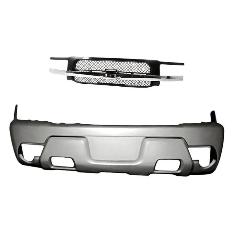 Replacement BNDL-235285 - 2-Piece (Front Bumper Cover, Grille ...