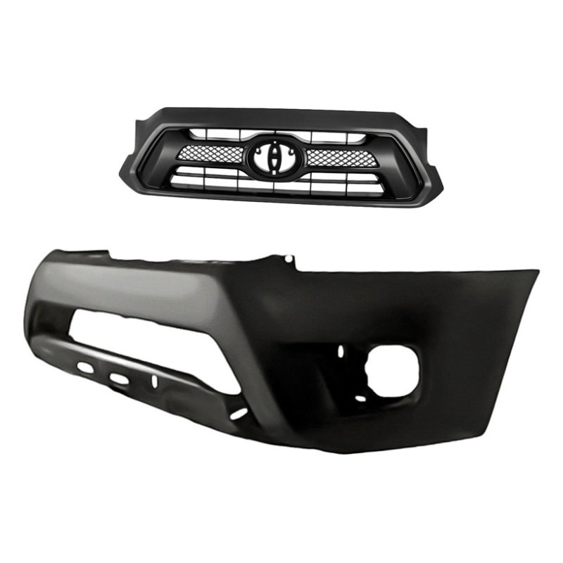 Replacement BNDL-235775 - 2-Piece (Front Bumper Cover, Grille ...
