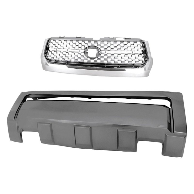 Replacement BNDL-235855 - 2-Piece (Front Bumper Cover, Grille ...