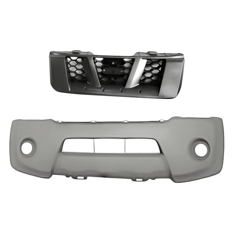 Replacement BNDL-235880 - 2-Piece (Front Bumper Cover, Grille ...