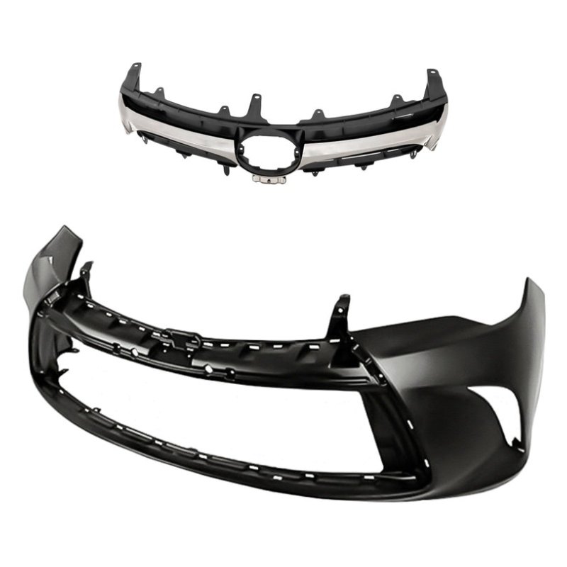 Replacement BNDL-235900 - 2-Piece (Front Bumper Cover, Grille ...