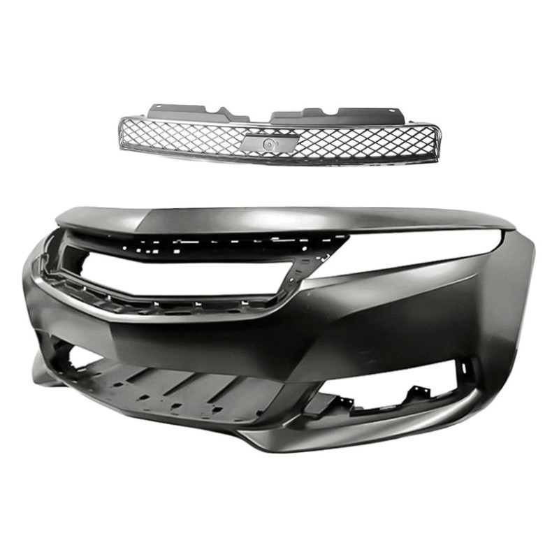 Replacement BNDL-236624 - 2-Piece (Front Bumper Cover, Grille ...