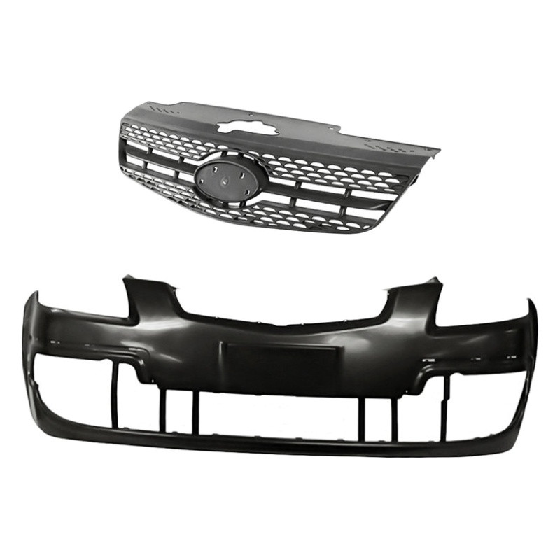Replacement BNDL-236669 - 2-Piece (Front Bumper Cover, Grille) (CAPA ...