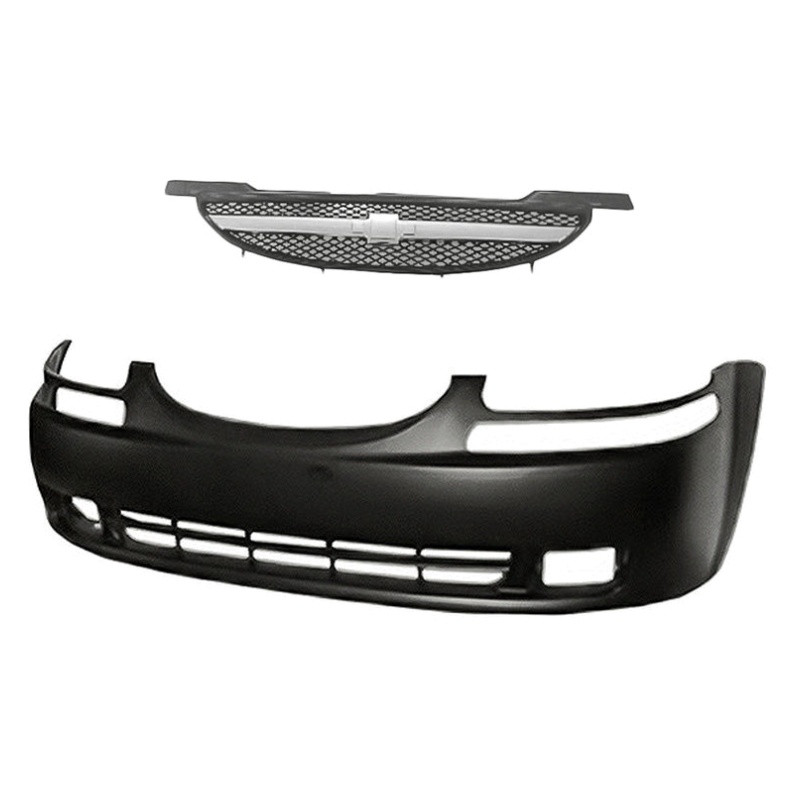 Replacement BNDL-236737 - 2-Piece (Front Bumper Cover, Grille ...