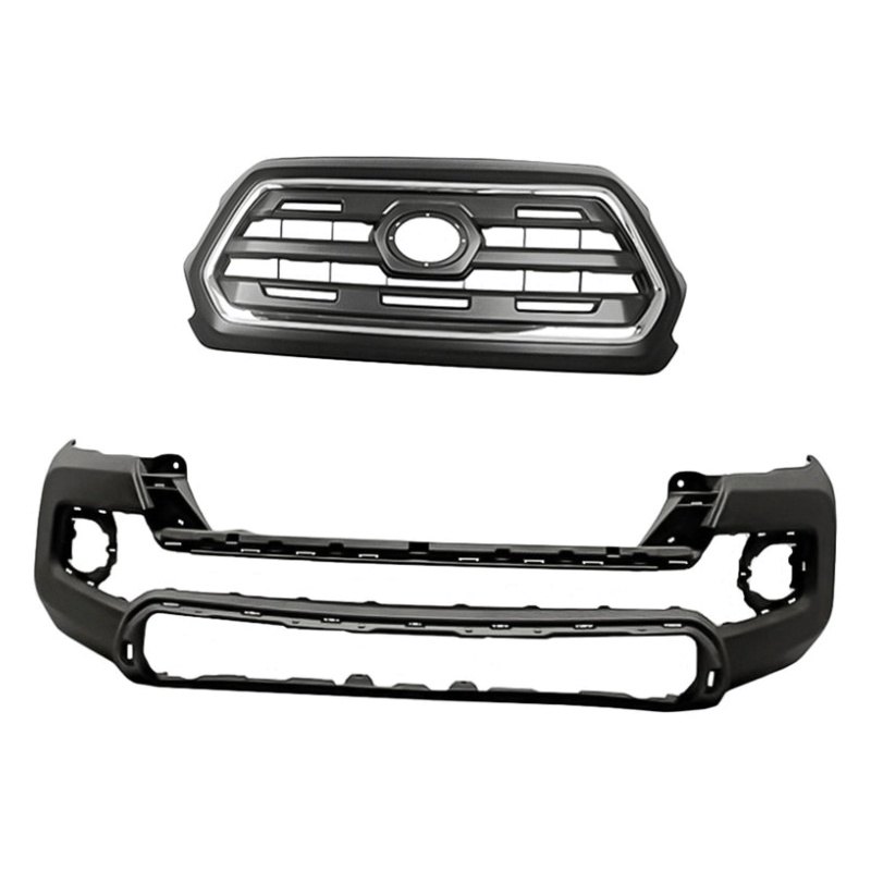 Replacement BNDL-236881 - 2-Piece (Front Bumper Cover, Grille) (CAPA ...
