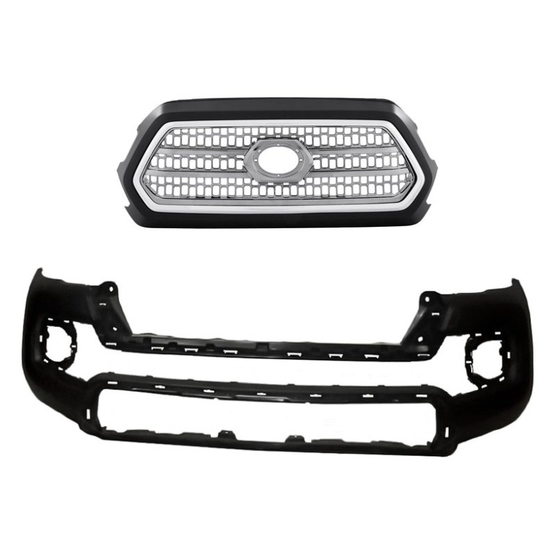 Replacement BNDL-236883 - 2-Piece (Front Bumper Cover, Grille) (CAPA ...