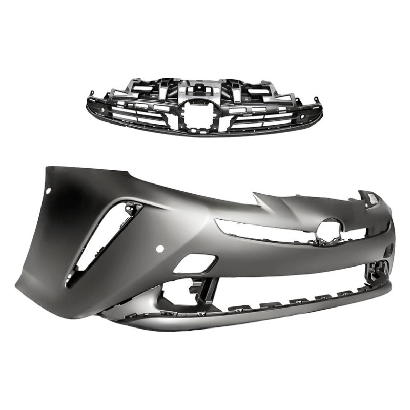 Replacement BNDL-237060 - 2-Piece (Front Bumper Cover, Grille) (CAPA ...