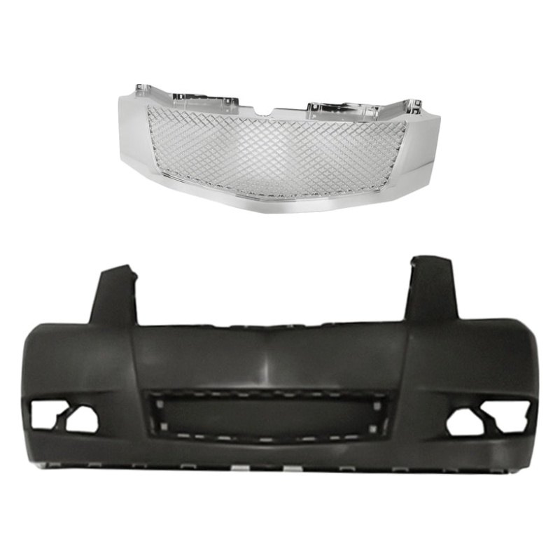 Replacement BNDL-237175 - 2-Piece (Front Bumper Cover, Grille ...