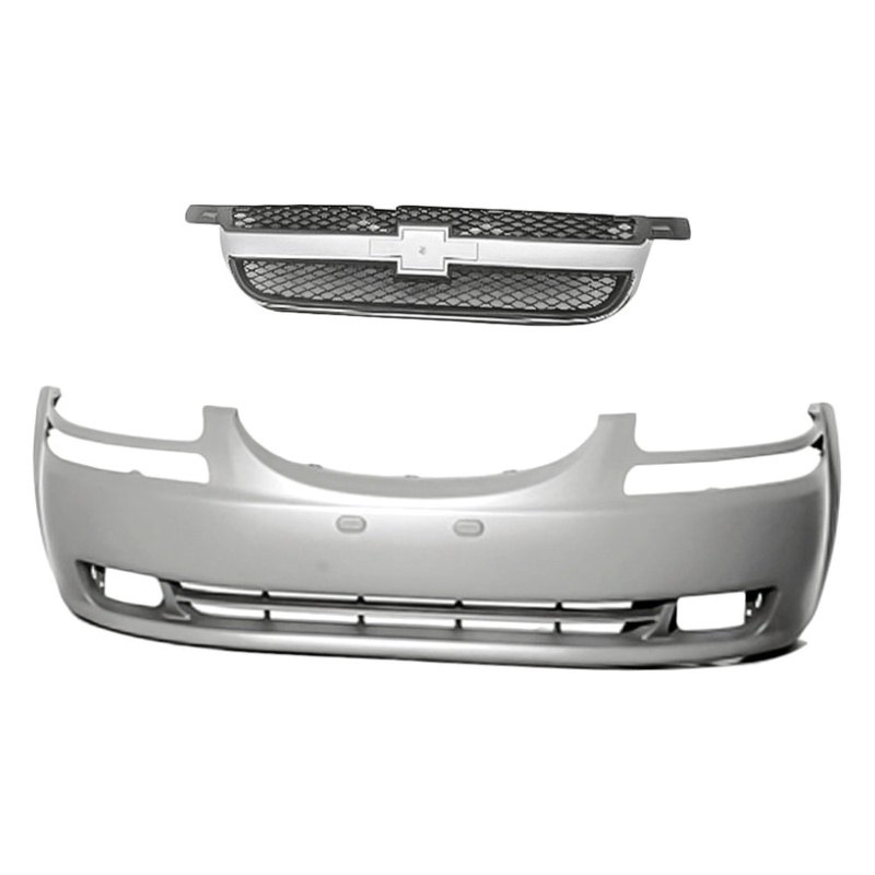 Replacement BNDL-237254 - 2-Piece (Front Bumper Cover, Grille ...