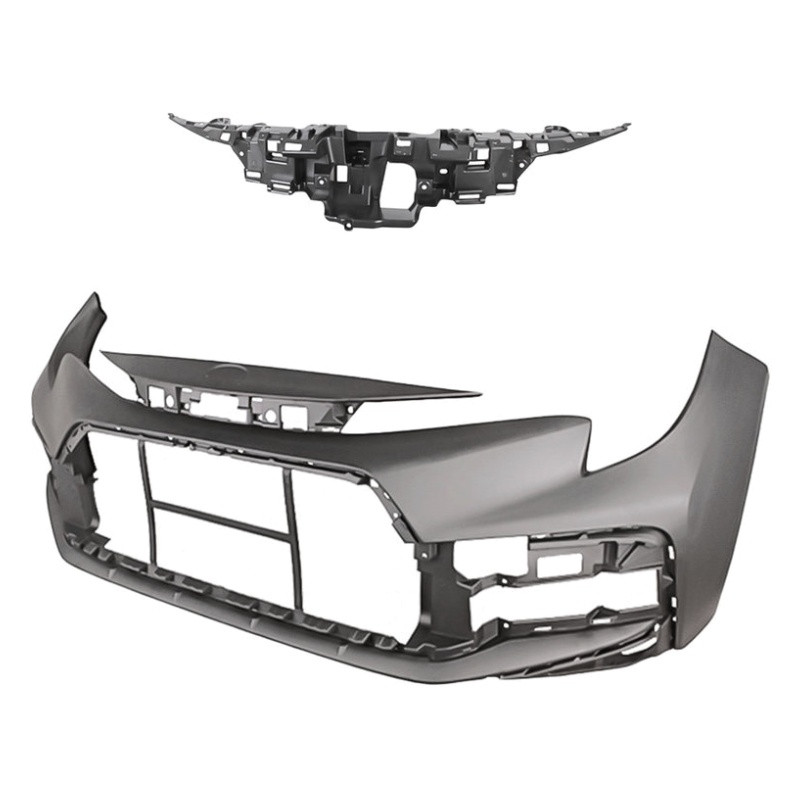 Replacement BNDL-237422 - 2-Piece (Front Bumper Cover, Grille ...