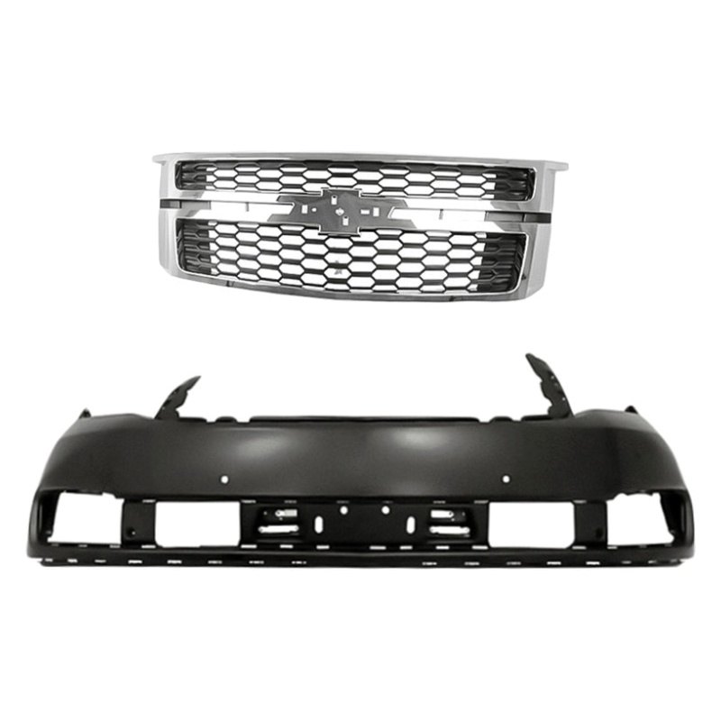 Replacement BNDL-237476 - 2-Piece (Front Bumper Cover, Grille) (CAPA ...