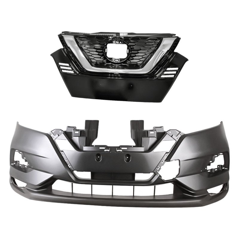 Replacement BNDL-237483 - 2-Piece (Front Bumper Cover, Grille) (CAPA ...