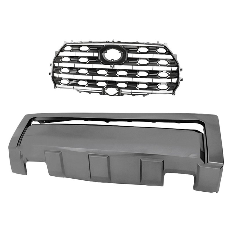 Replacement BNDL-237516 - 2-Piece (Front Bumper Cover, Grille ...