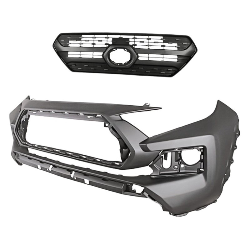 Replacement BNDL-237558 - 2-Piece (Front Bumper Cover, Grille ...