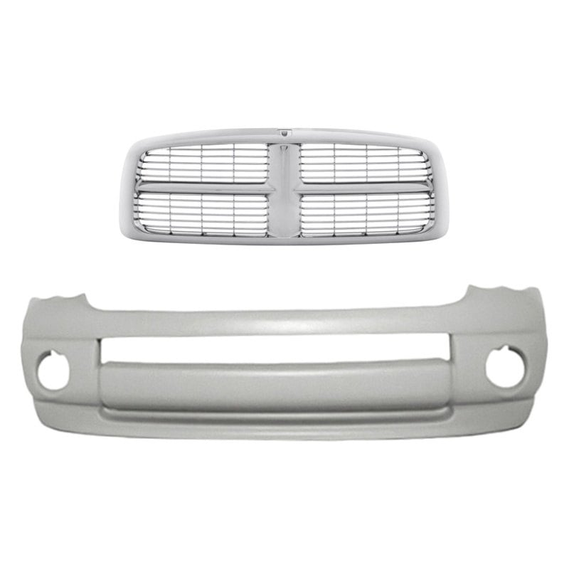 Replacement BNDL-237798 - 2-Piece (Front Bumper Cover, Grille ...