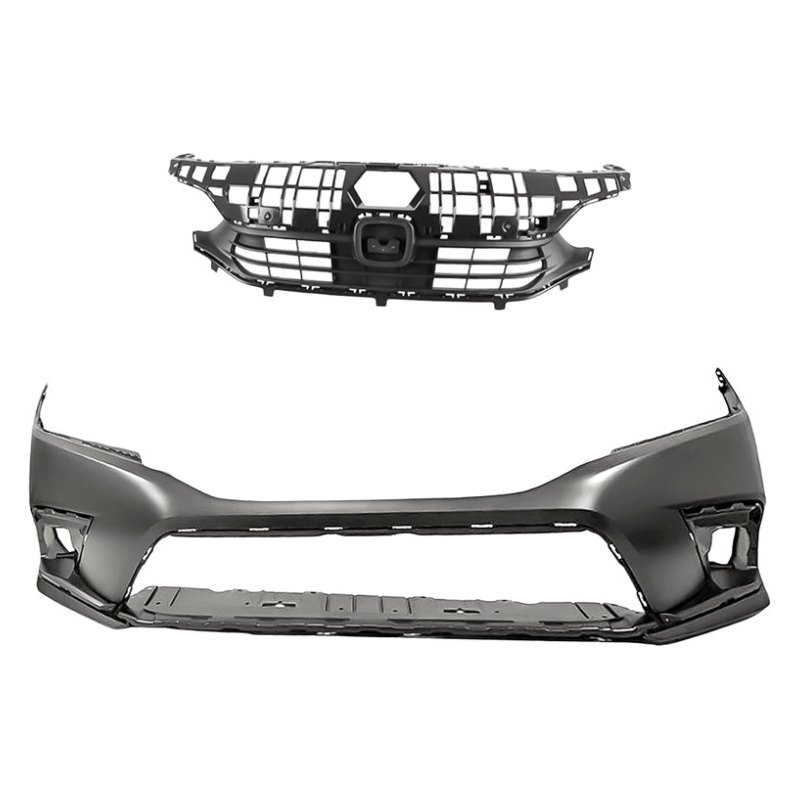 Replacement BNDL-238109 - 2-Piece (Front Bumper Cover, Grille) (CAPA ...