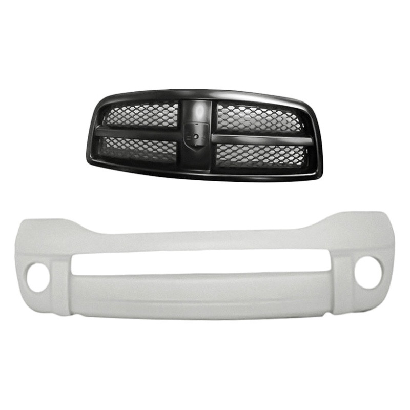 Replacement BNDL-238214 - 2-Piece (Front Bumper Cover, Grille ...
