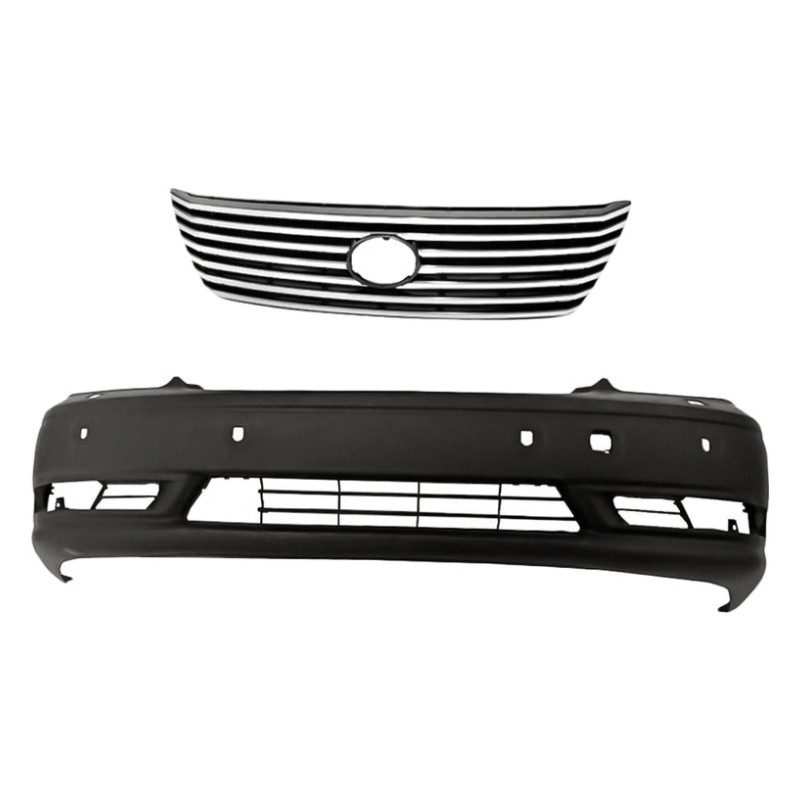 Replacement BNDL-238252 - 2-Piece (Front Bumper Cover, Grille ...
