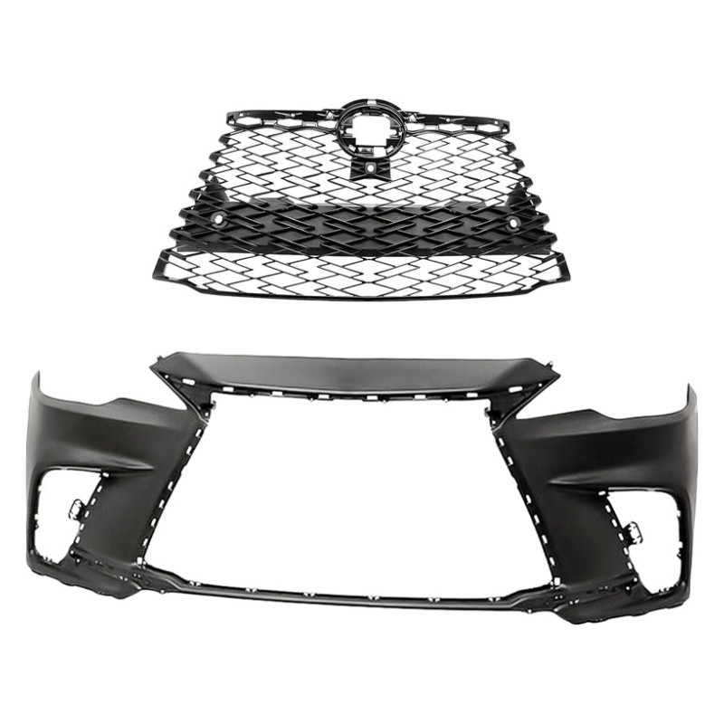 Replacement BNDL-238306 - 2-Piece (Front Bumper Cover, Grille ...