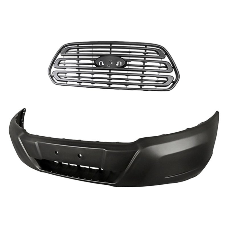 Replacement BNDL-238327 - 2-Piece (Front Bumper Cover, Grille ...