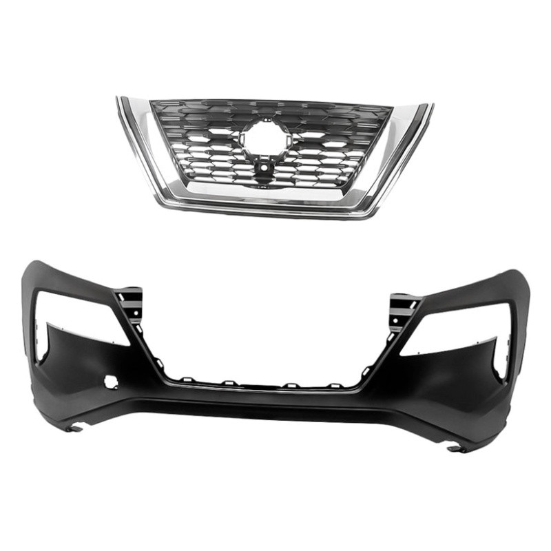 Replacement BNDL-238385 - 2-Piece (Front Bumper Cover, Grille) (CAPA ...