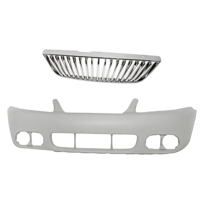 Replacement BNDL-238451 - 2-Piece (Front Bumper Cover, Grille) (Standard Line)