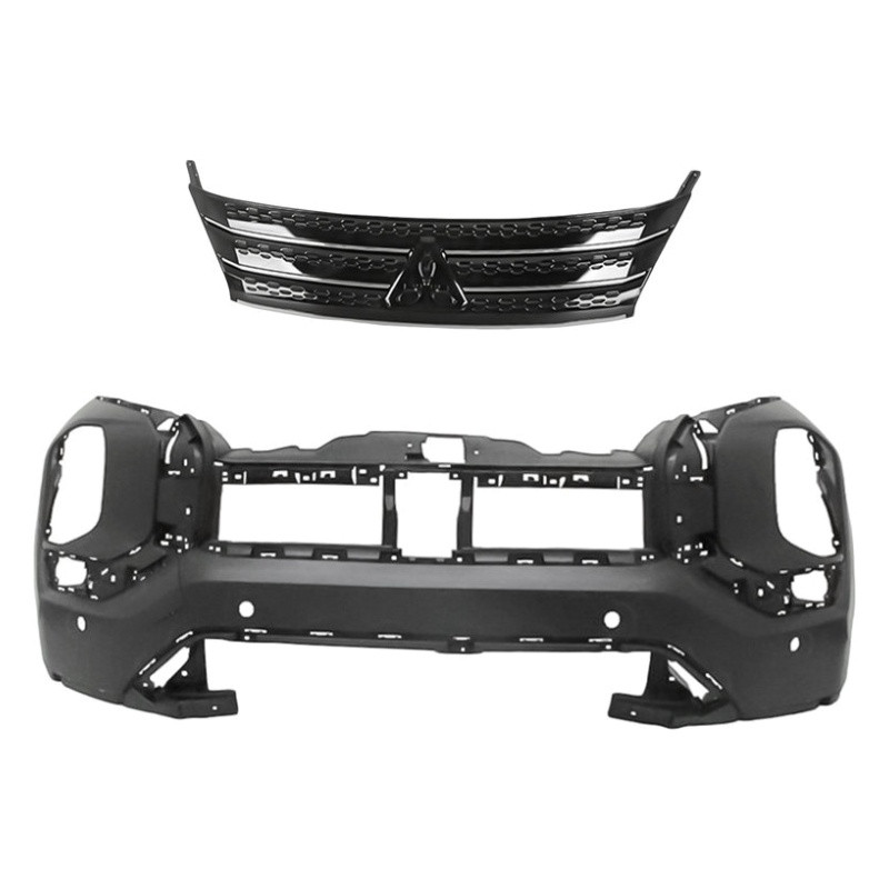 Replacement BNDL-238684 - 2-Piece (Front Bumper Cover, Grille ...