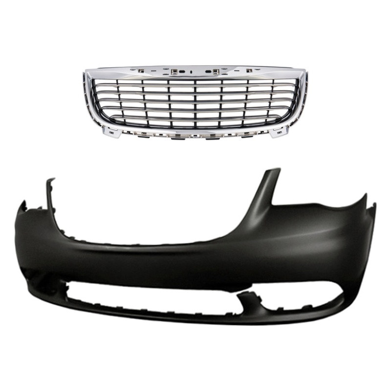 Replacement BNDL-238769 - 2-Piece (Front Bumper Cover, Grille) (CAPA ...