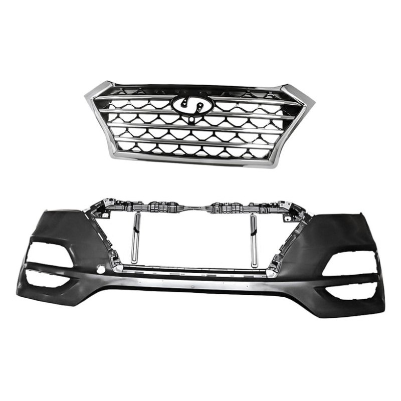 Replacement BNDL-239052 - 2-Piece (Front Bumper Cover, Grille ...