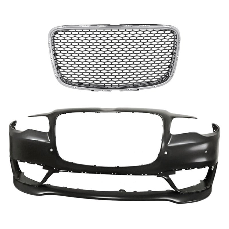 Replacement BNDL-239253 - 2-Piece (Front Bumper Cover, Grille ...