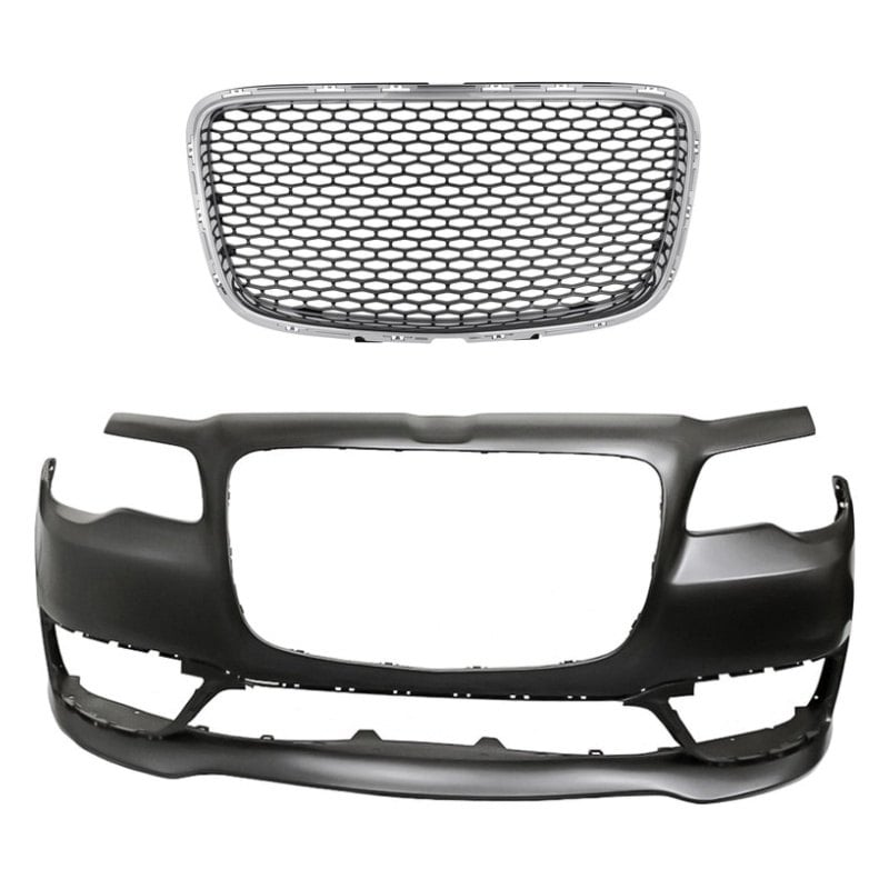 Replacement BNDL-239266 - 2-Piece (Front Bumper Cover, Grille ...