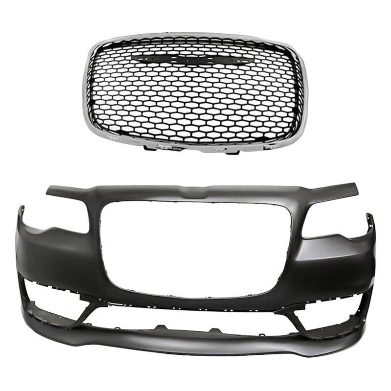 Replacement BNDL-239274 - 2-Piece (Front Bumper Cover, Grille ...