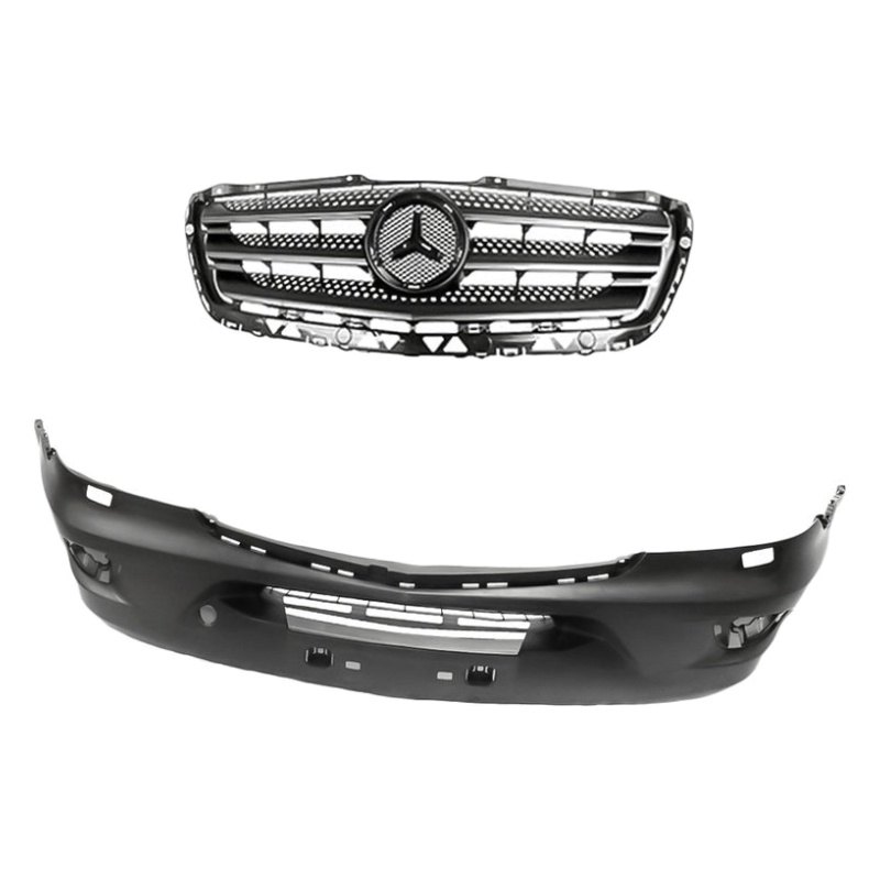Replacement BNDL-239405 - 2-Piece (Front Bumper Cover, Grille ...