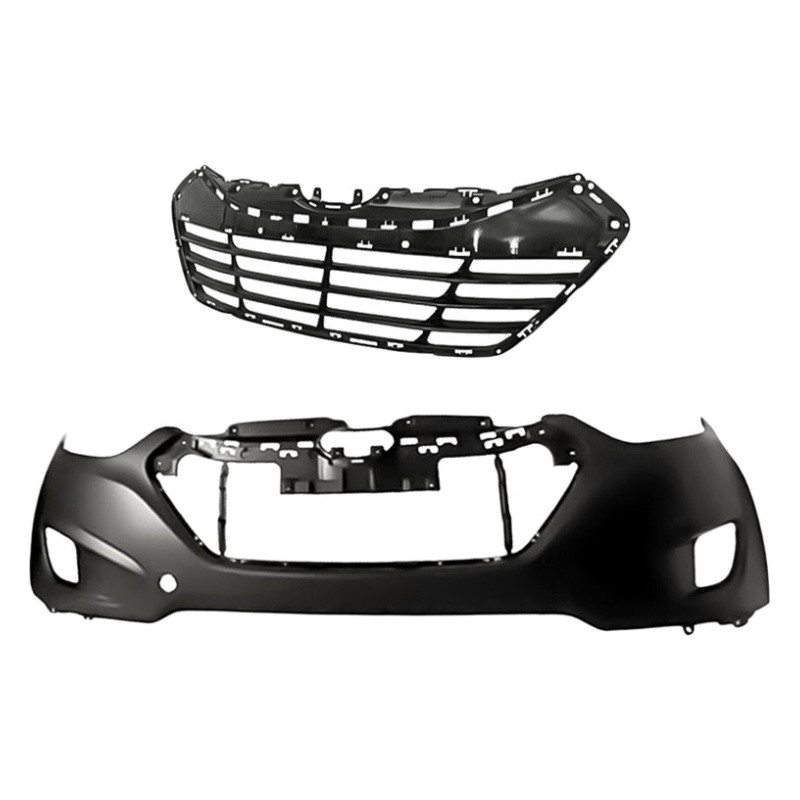 Replacement BNDL-239510 - 2-Piece (Front Bumper Cover, Grille) (CAPA ...