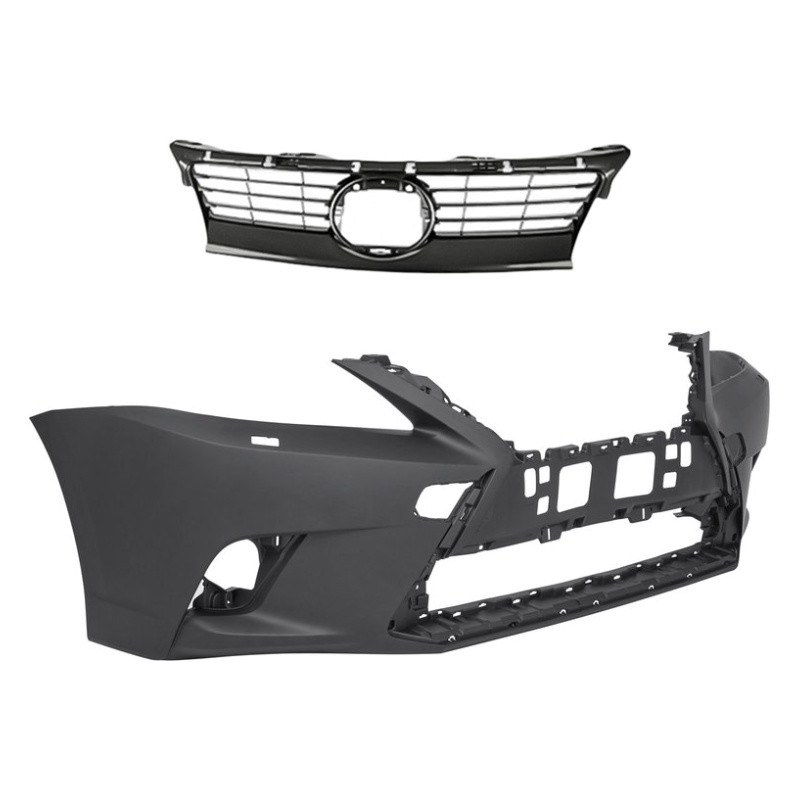 Replacement BNDL-239539 - 2-Piece (Front Bumper Cover, Grille ...
