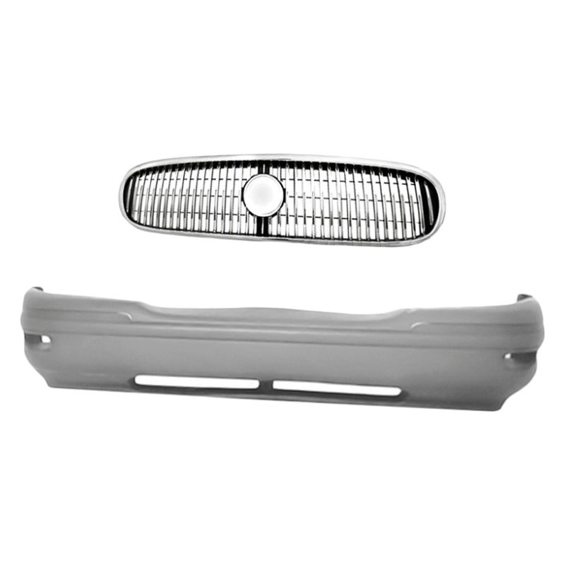 Replacement BNDL-239663 - 2-Piece (Front Bumper Cover, Grille ...