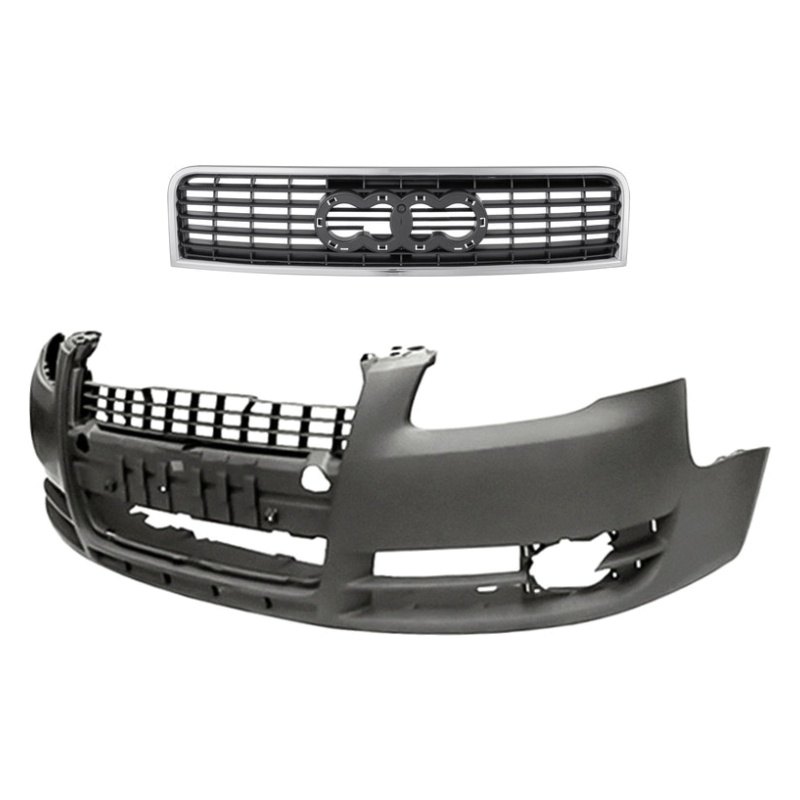Replacement BNDL-239766 - 2-Piece (Front Bumper Cover, Grille) (Standard Line)
