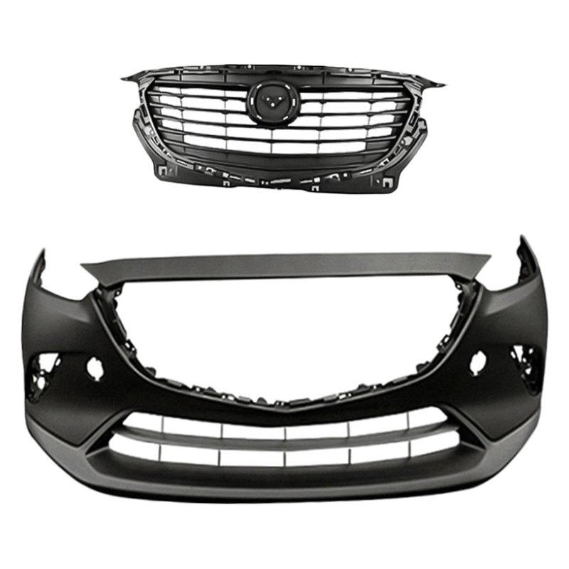 Replacement BNDL-239888 - 2-Piece (Front Bumper Cover, Grille ...