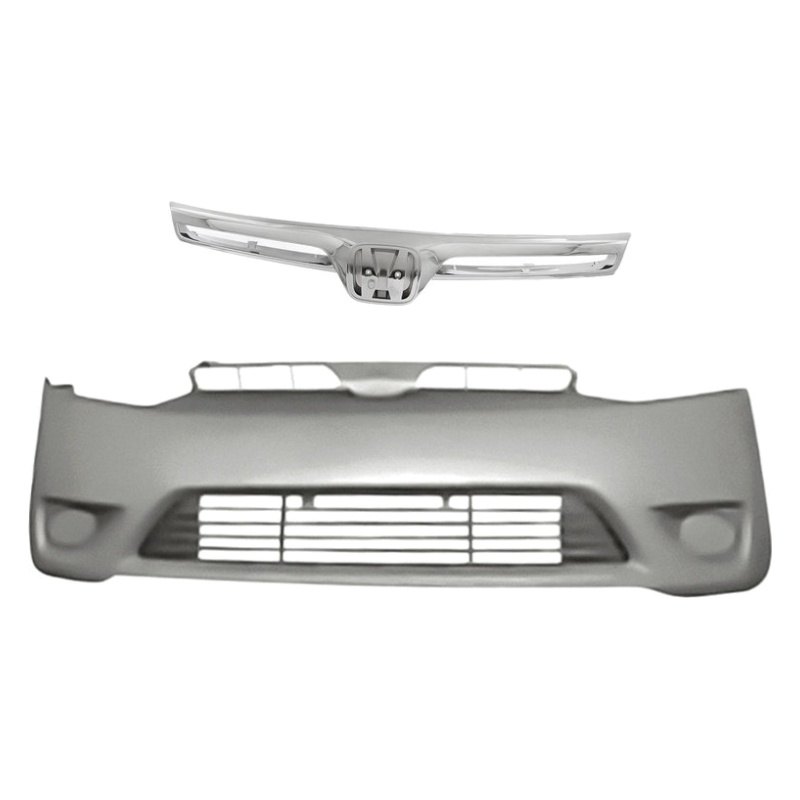 Replacement BNDL-240301 - 2-Piece (Front Bumper Cover, Grille ...