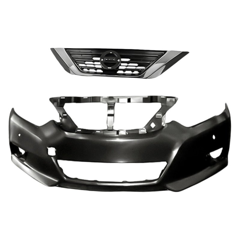 Replacement BNDL-240411 - 2-Piece (Front Bumper Cover, Grille ...