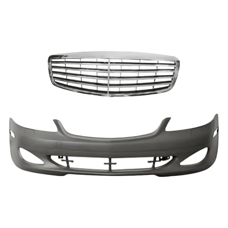 Replacement BNDL-240441 - 2-Piece (Front Bumper Cover, Grille ...