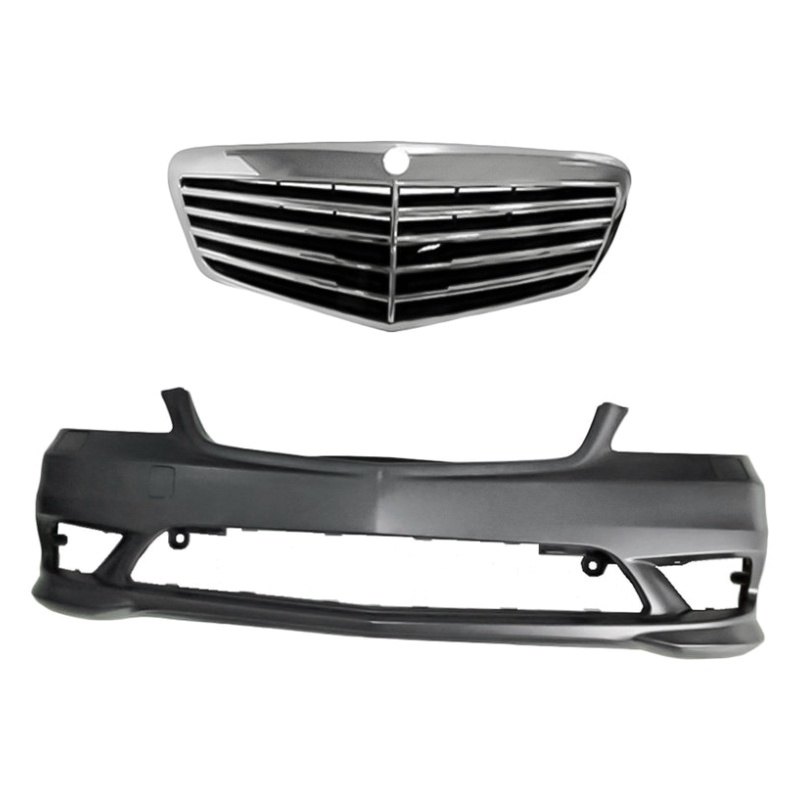 Replacement BNDL-240533 - 2-Piece (Front Bumper Cover, Grille ...