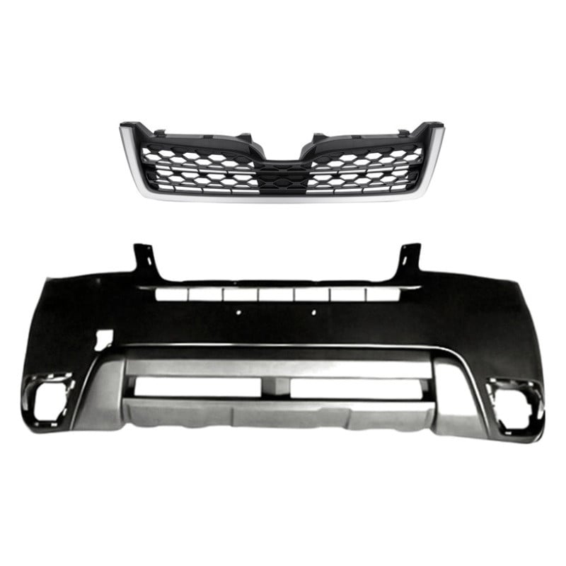 Replacement BNDL-240581 - 2-Piece (Front Bumper Cover, Grille ...
