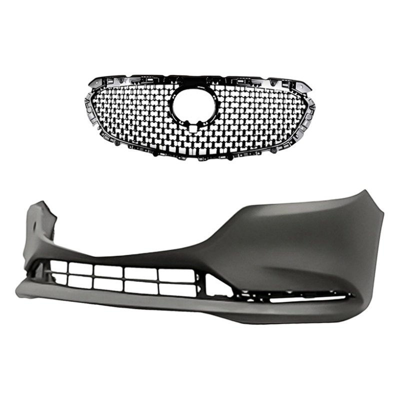 Replacement BNDL-240583 - 2-Piece (Front Bumper Cover, Grille ...