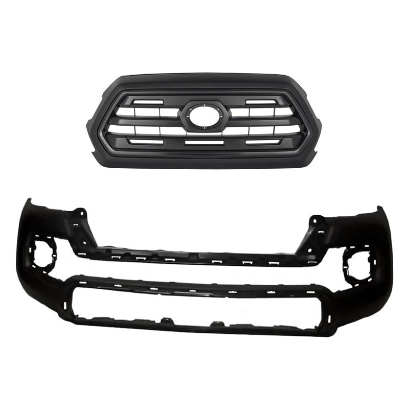 Replacement BNDL-240720 - 2-Piece (Front Bumper Cover, Grille ...