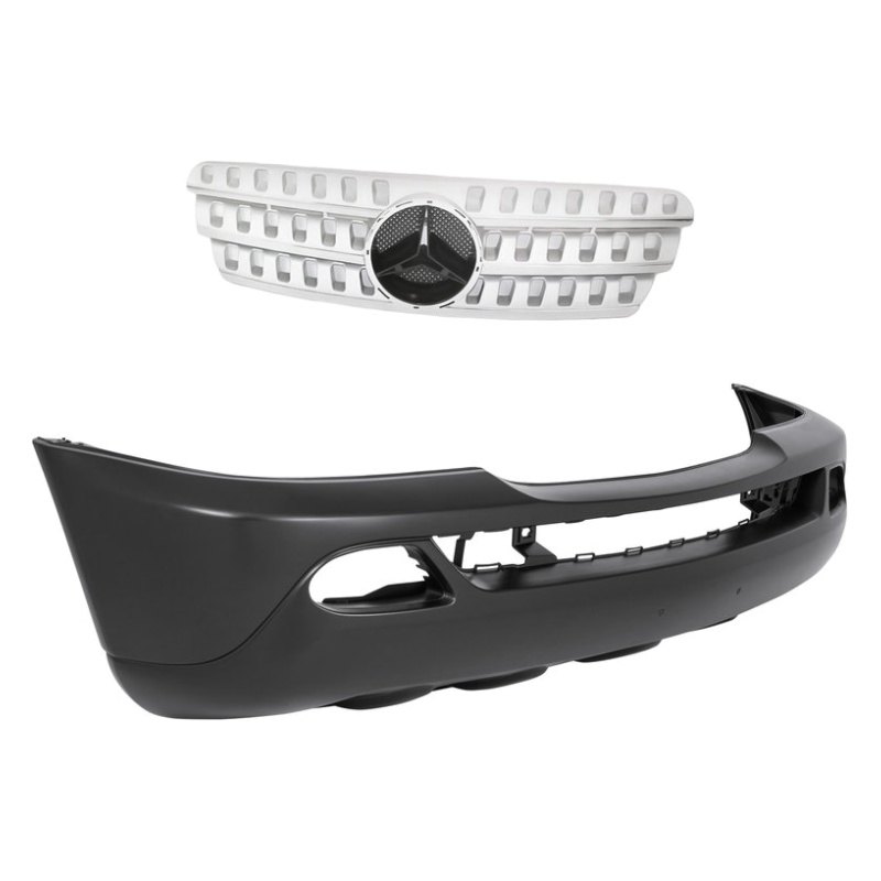Replacement BNDL-240789 - 2-Piece (Front Bumper Cover, Grille ...