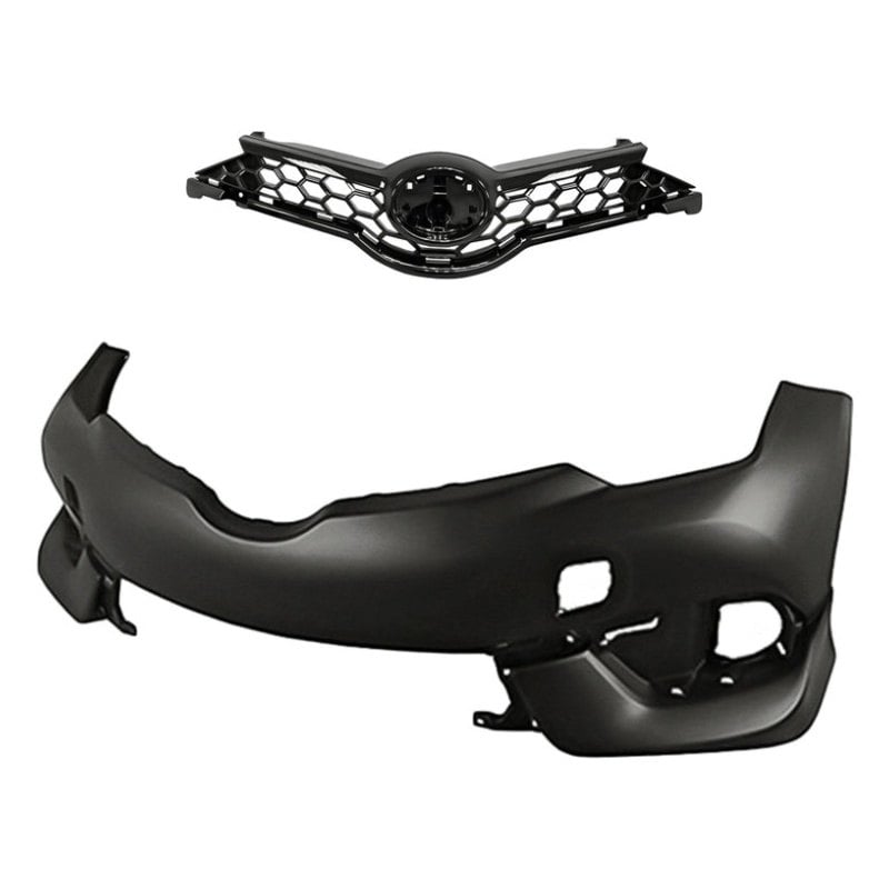 Replacement BNDL-240906 - 2-Piece (Front Bumper Cover, Grille ...